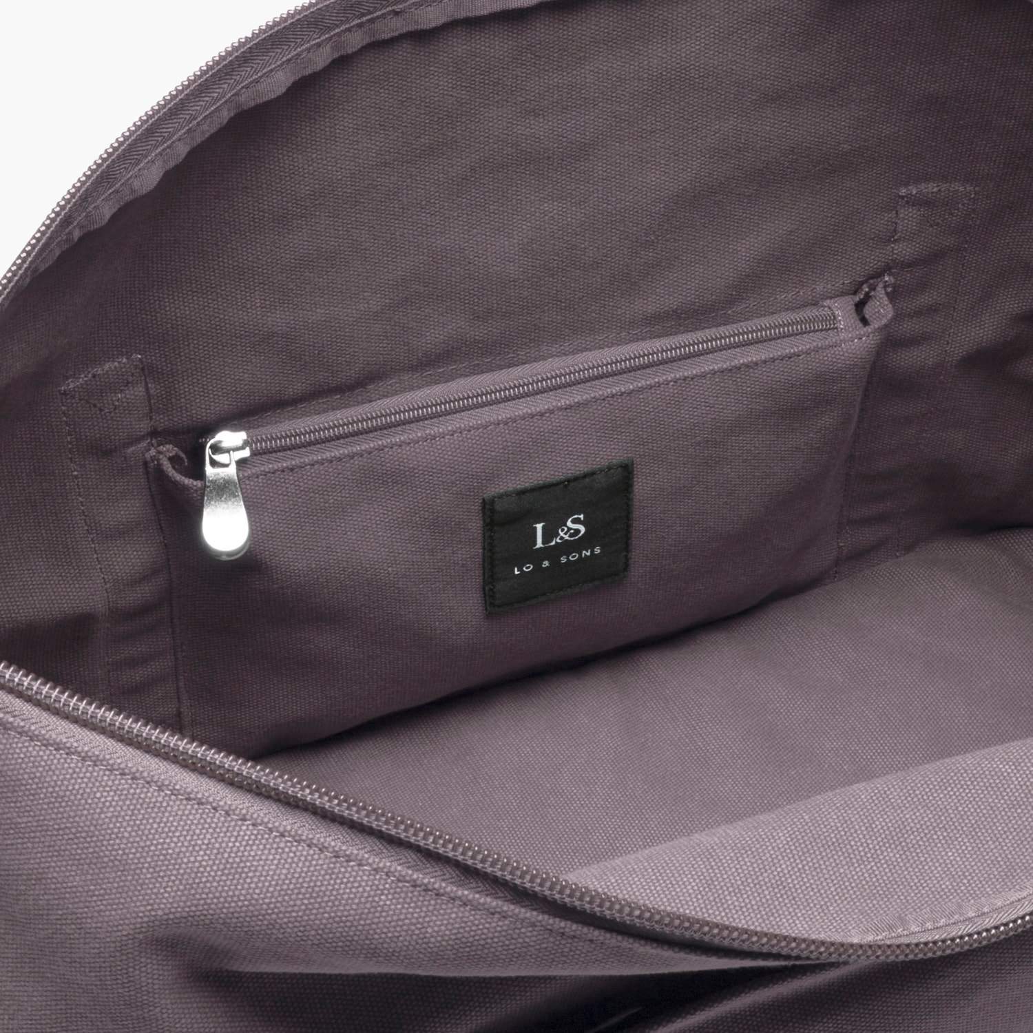 Lo & Sons Catalina Deluxe Weekender Travel Bag - Thistle Canvas